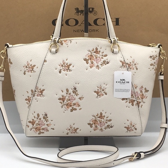 Coach | Bags | Coach Prairie Satchel With Rose Bouquet Print | Poshmark